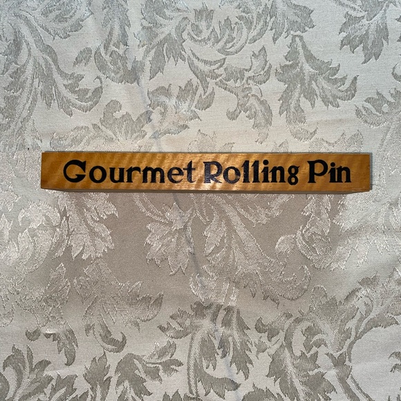 Kitchen | Vintage Wood Gourmet Rolling Pin Cradle | Poshmark